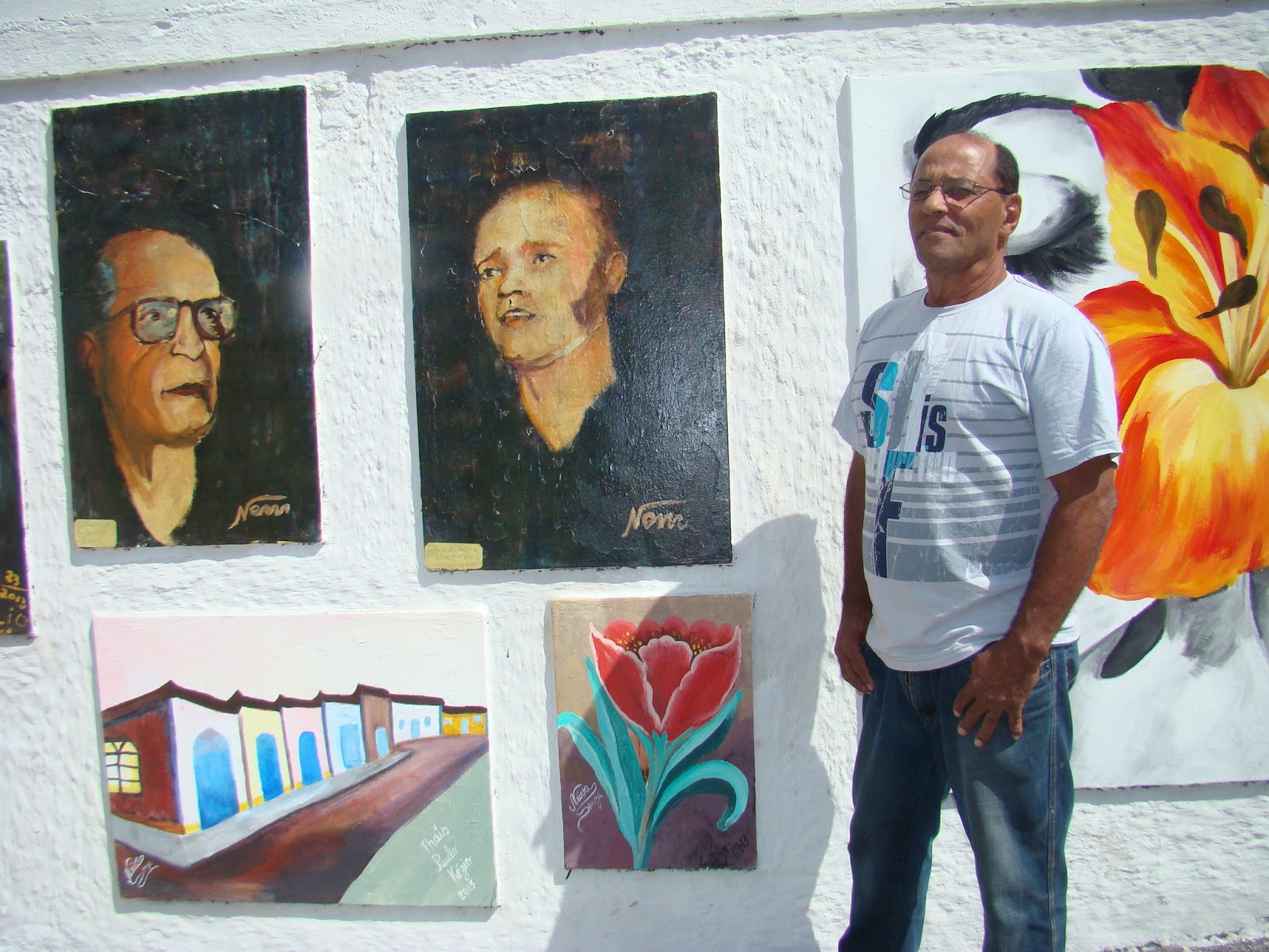 Blog do Leunam: Ao artista plástico “Nem”, nosso muito obrigado!