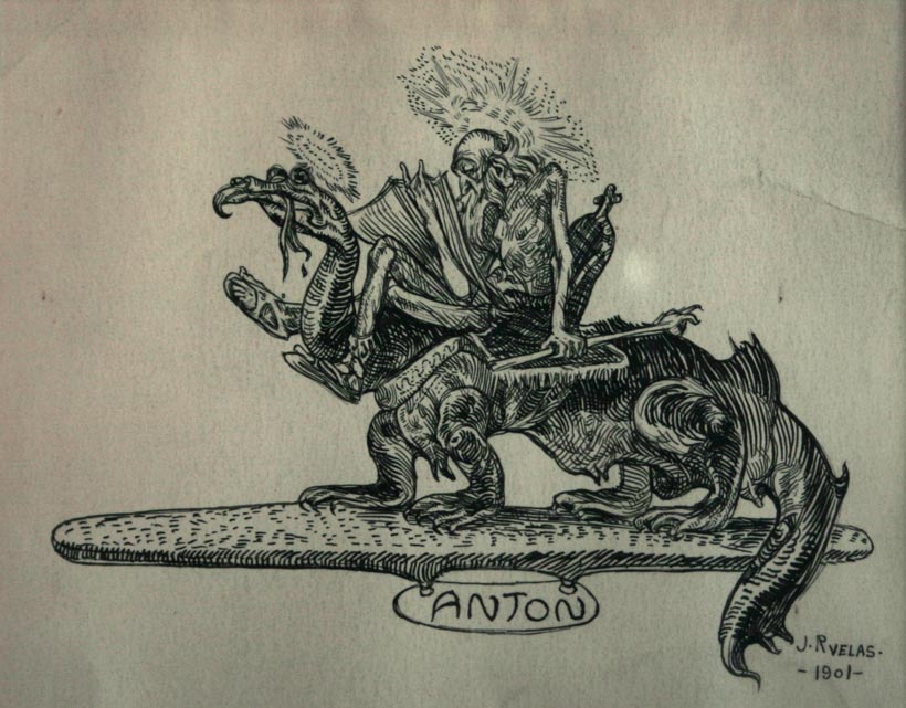 art of the beautiful-grotesque: The Art of Julio Ruelas