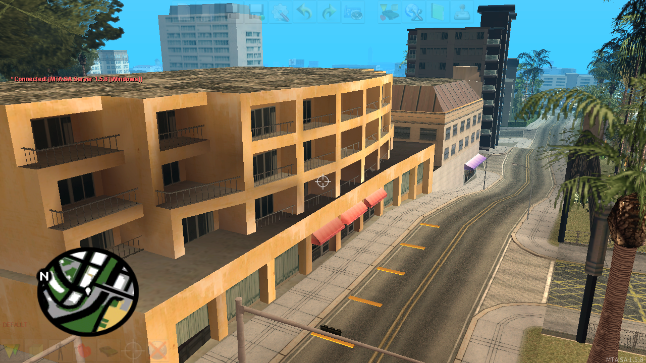 Apartamentos do pier com marker de spawn - MTA Brasil