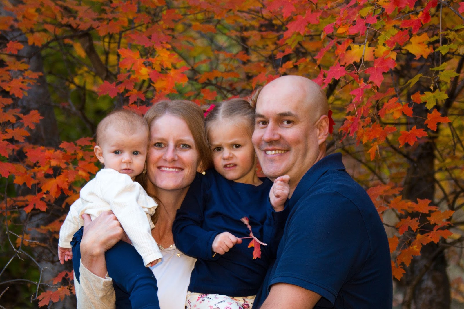 KP's History: Underwood Family Pictures in fall colors of Hobble Creek ...