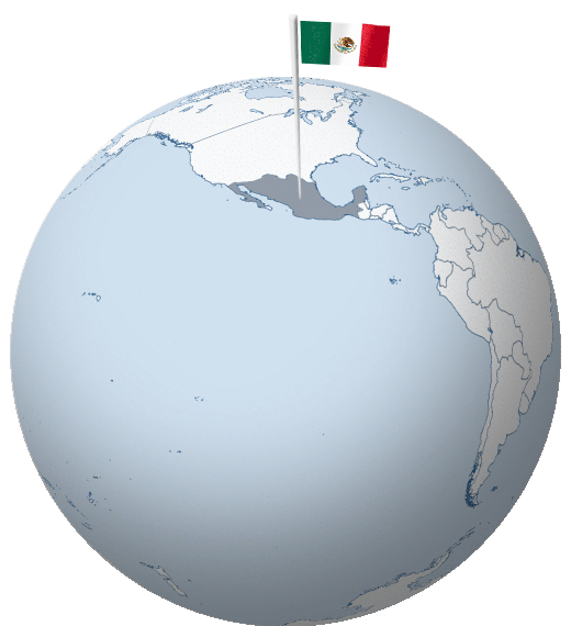 Flag of Mexico (GIF) - All Waving Flags