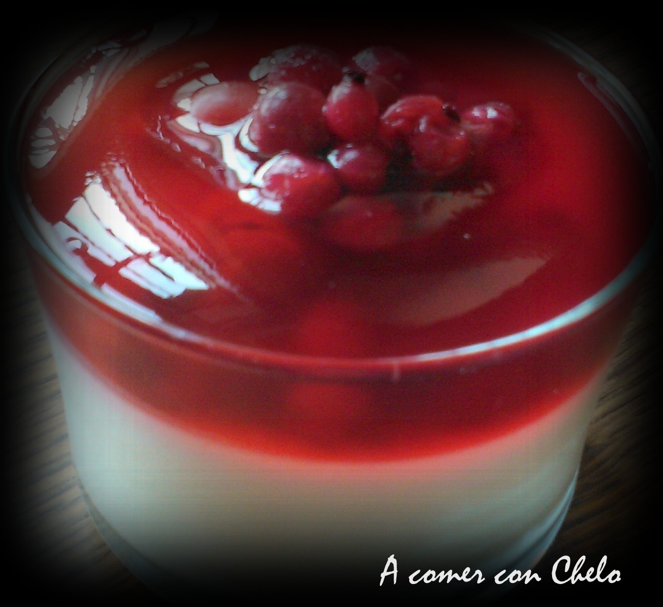 A comer con Chelo: Cremoso con frutos rojos