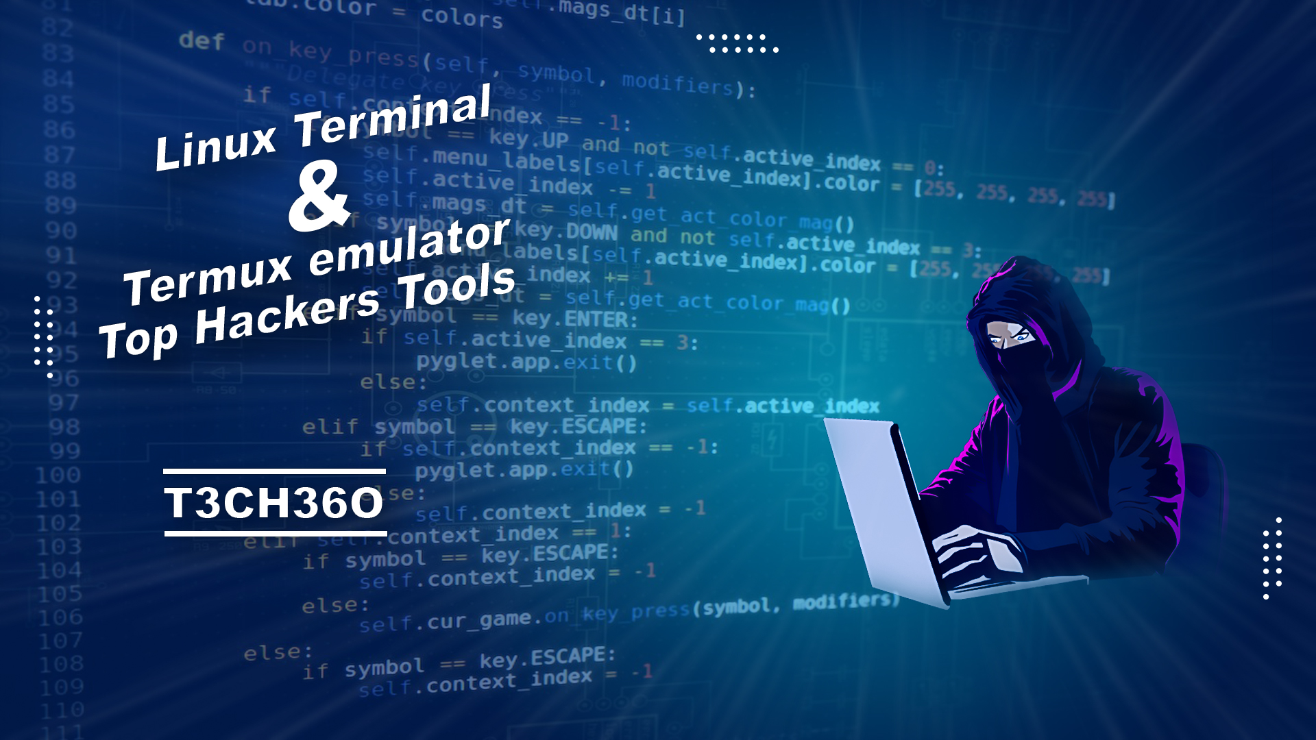 Linux Terminal And Termux Emulator Top Hackers Tools T3ch36o