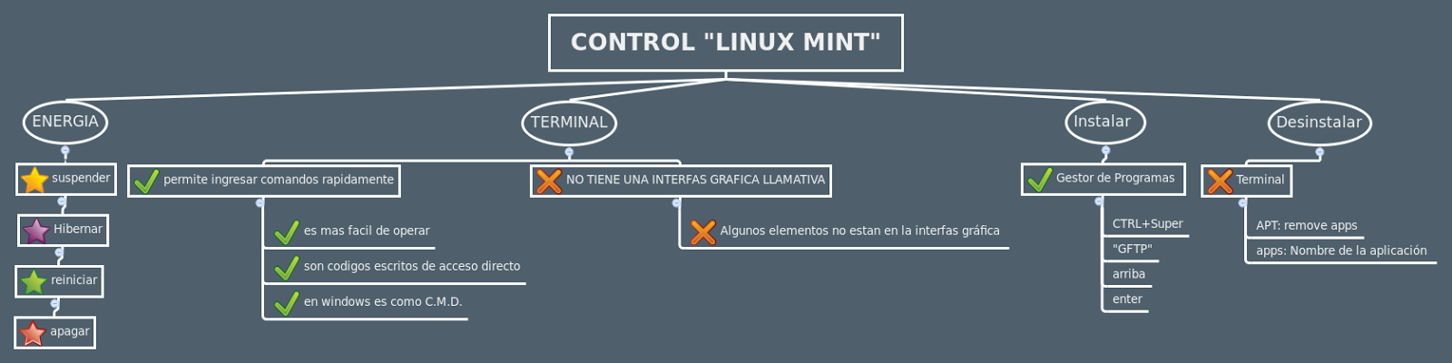 INFORMATICA. I: MAPAS MENTALES " LINUX MINT"