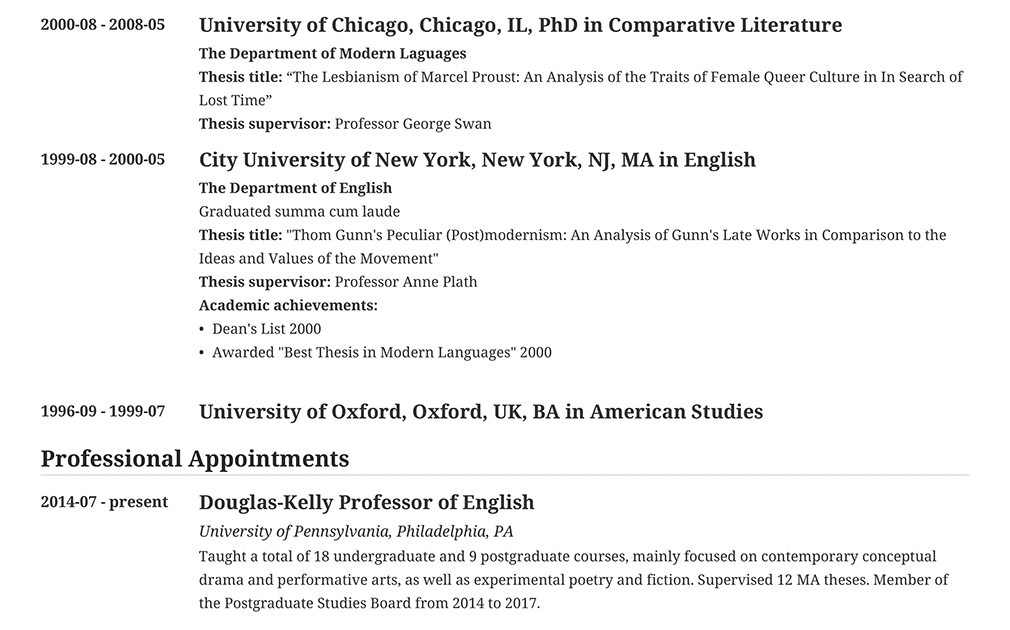 Sample Professional Cv ~ Certificate Letter