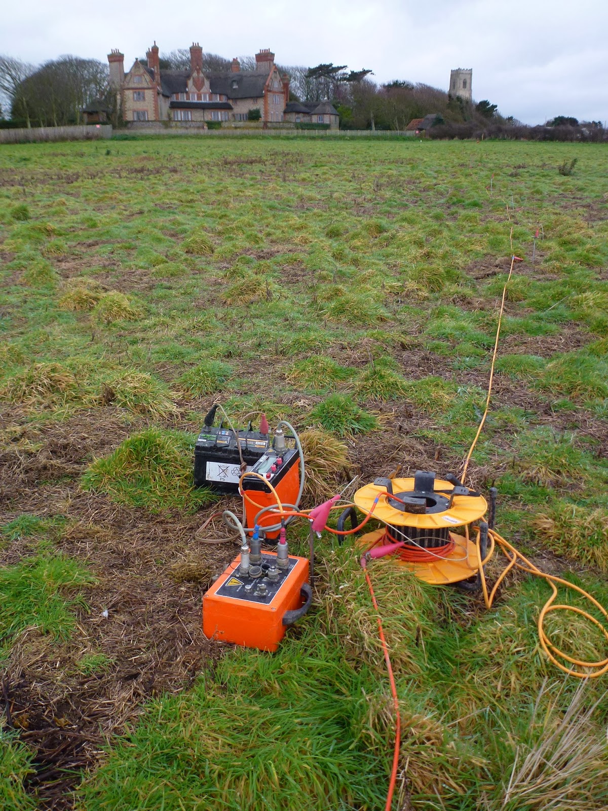 Richard Bates - travels with applied geophysics : Happisburgh ERT ...