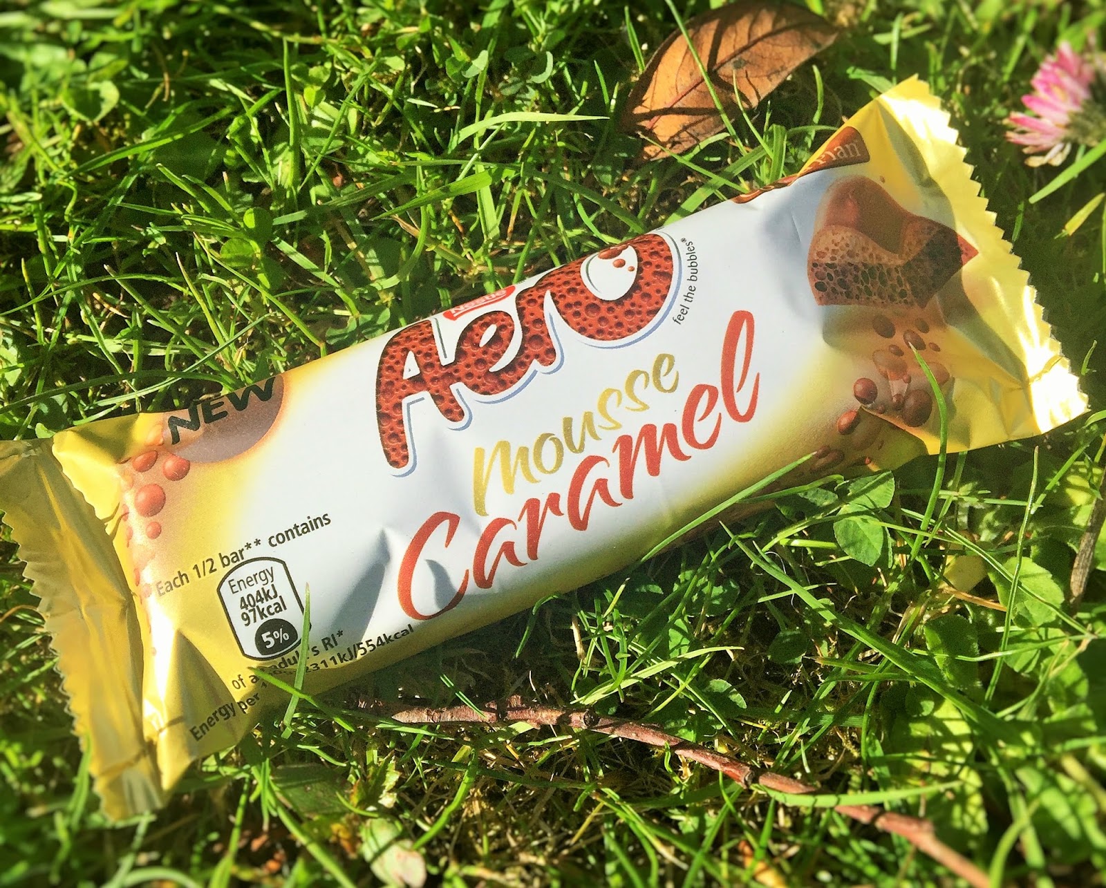Archived Reviews From Amy Seeks New Treats: NEW! Aero Mousse Caramel