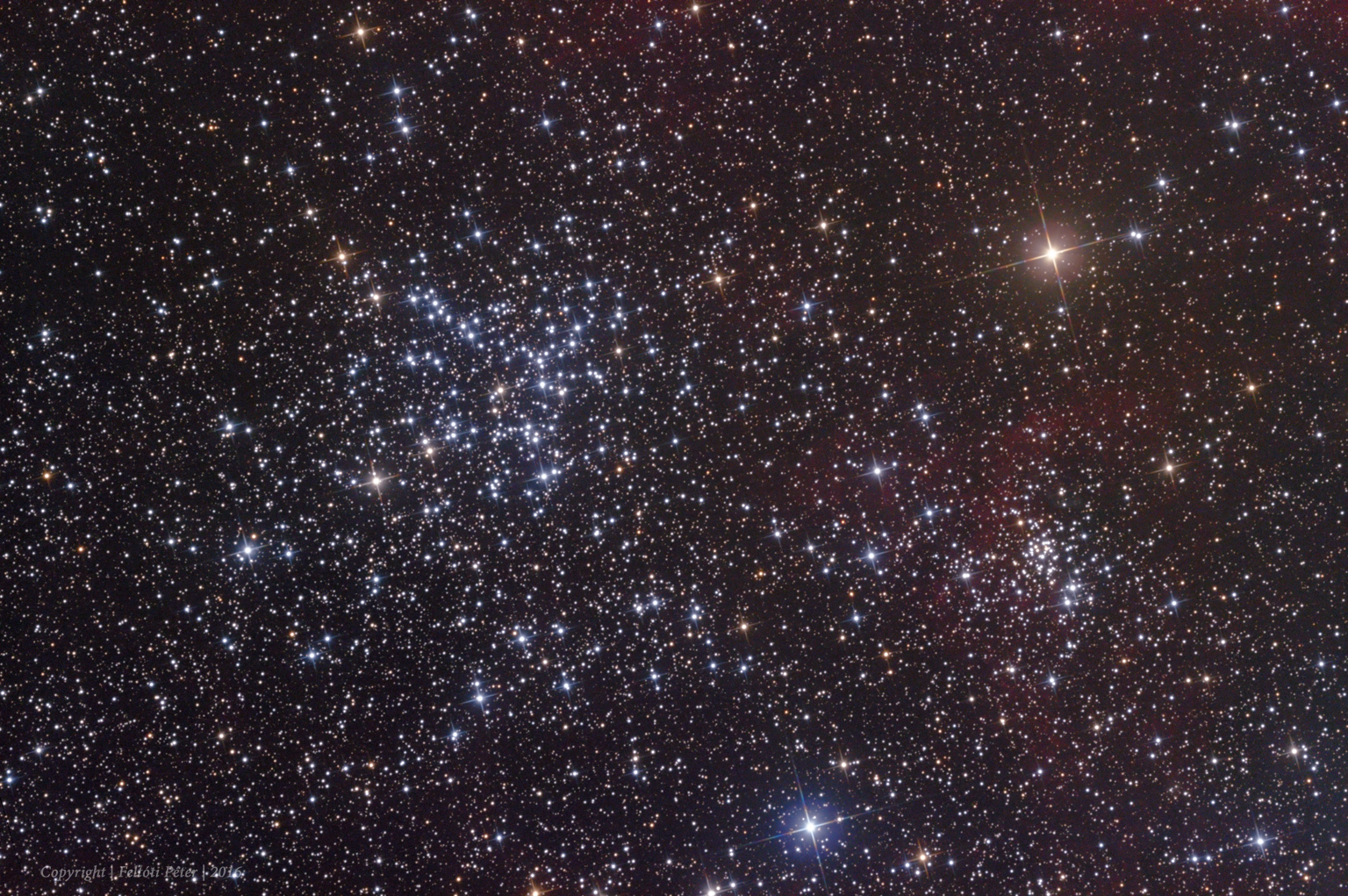 Péter Feltóti Astrophotography: Messier 38 - NGC1907