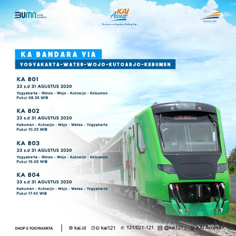 Jadwal Kereta Bandara Yogyakarta