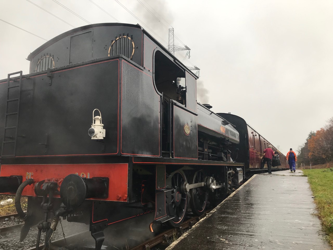 North Tyneside Steam Railway: 401 steam test
