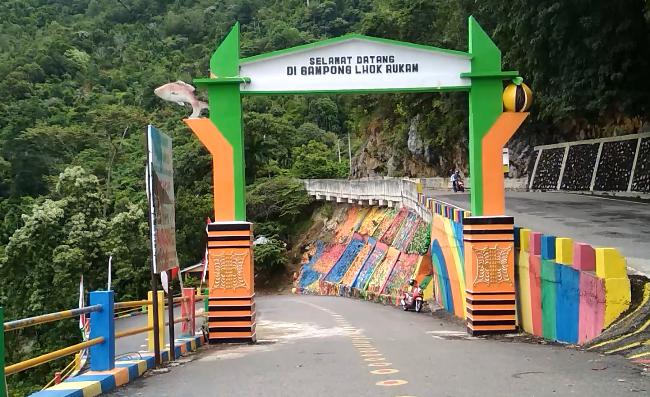 Destinasi Wisata Baru “Gampong Pelangi” Lhok Rukam, Aceh Selatan ...