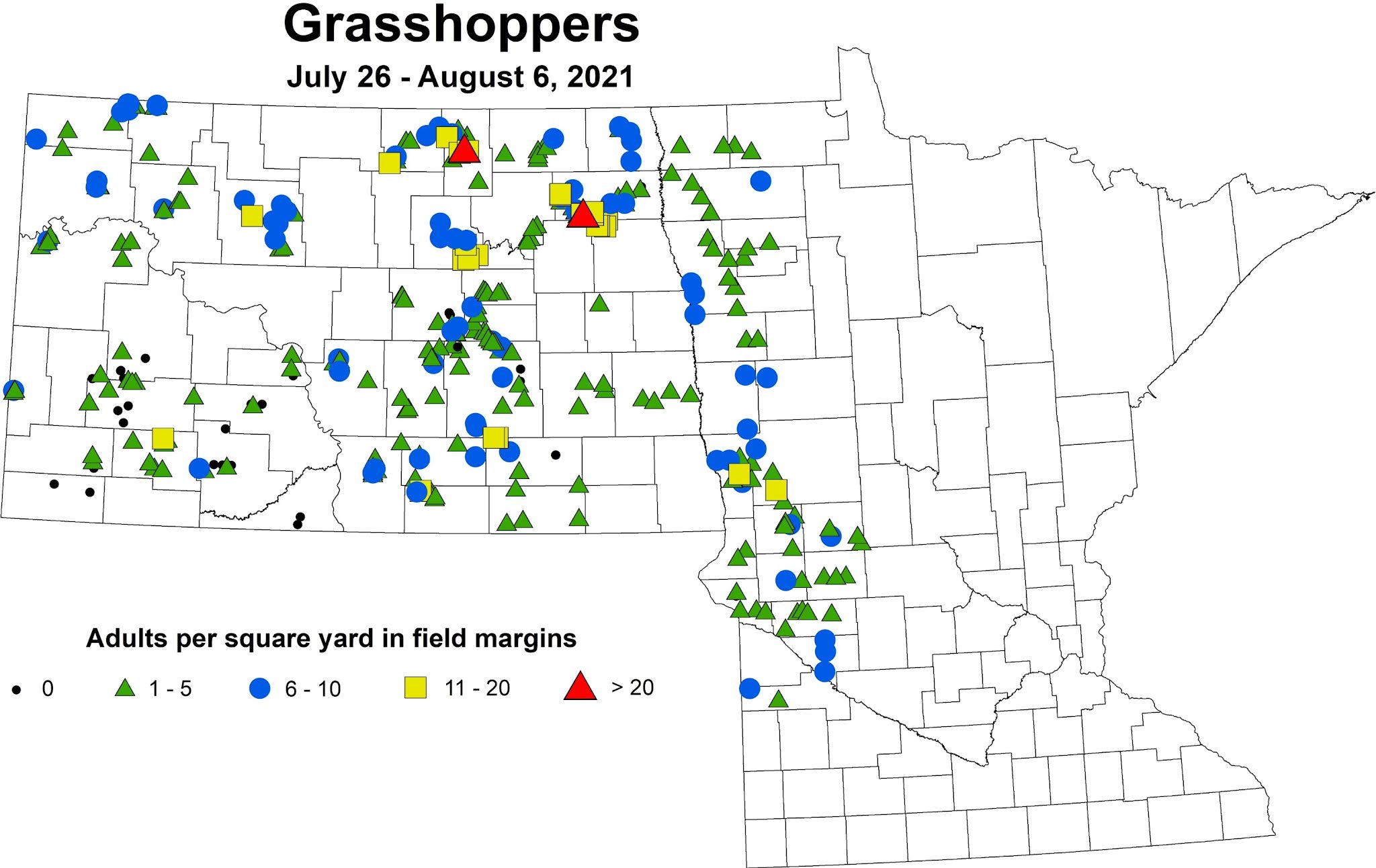 Western Minnesota Soybean IPM Survey Results
