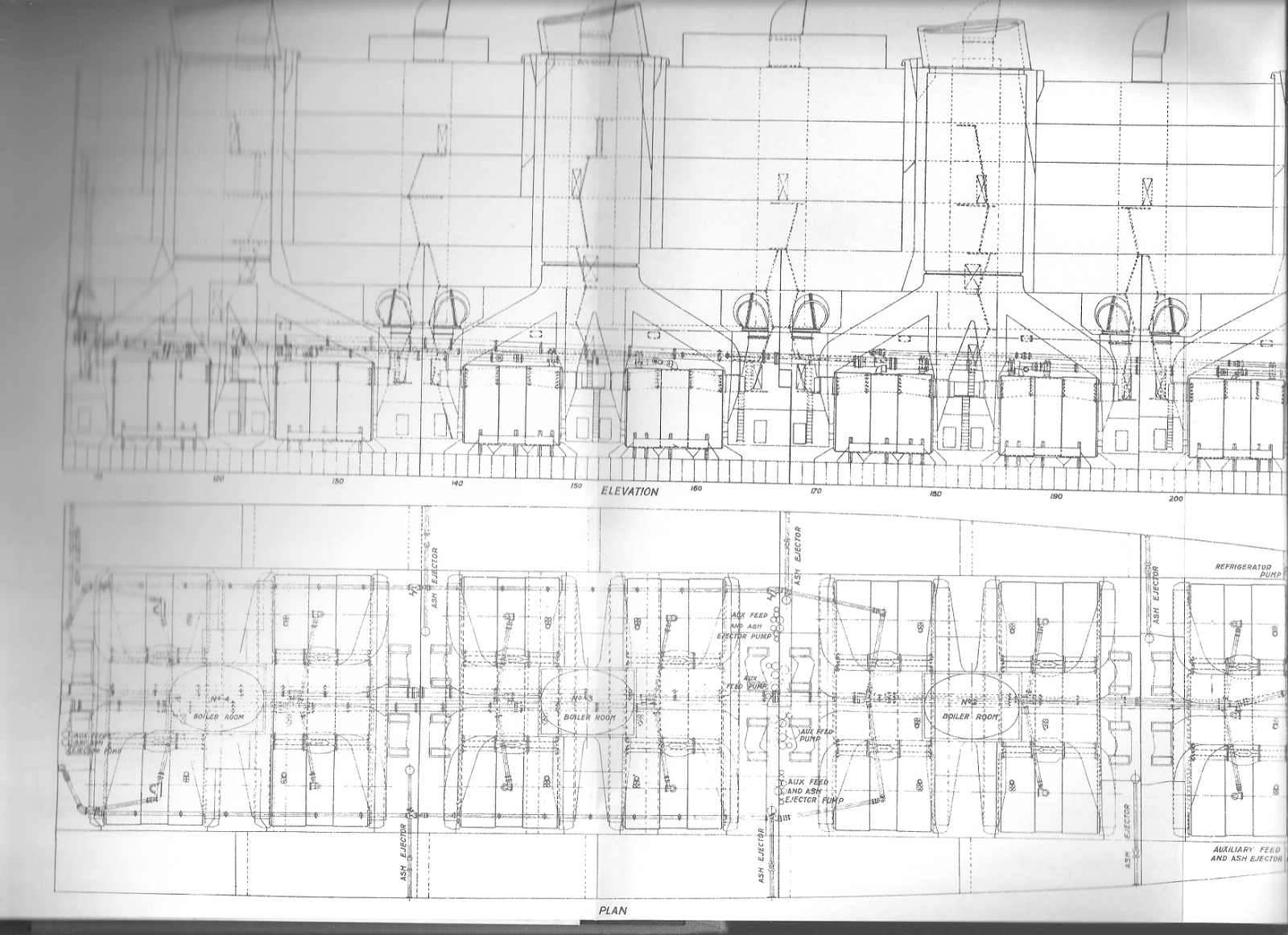 Starting rms MAURETANIA from cold