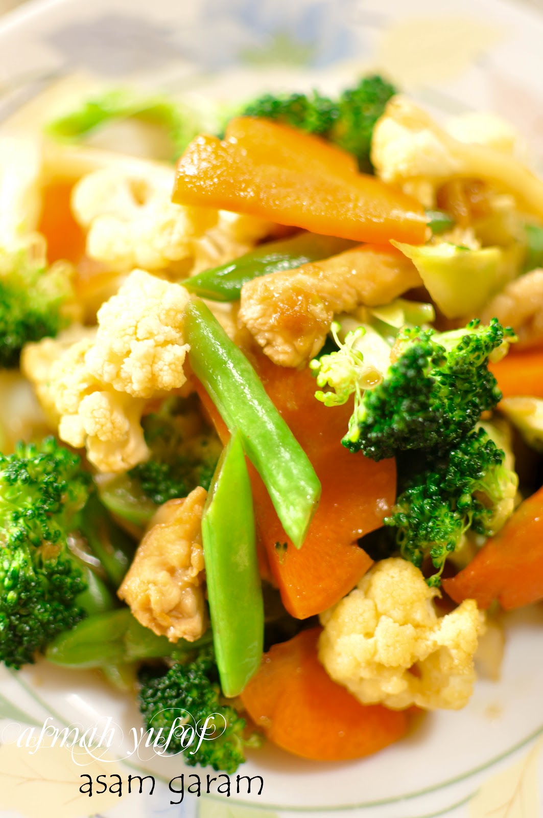 Asam Garam: SAYUR CAMPUR GORENG TIRAM