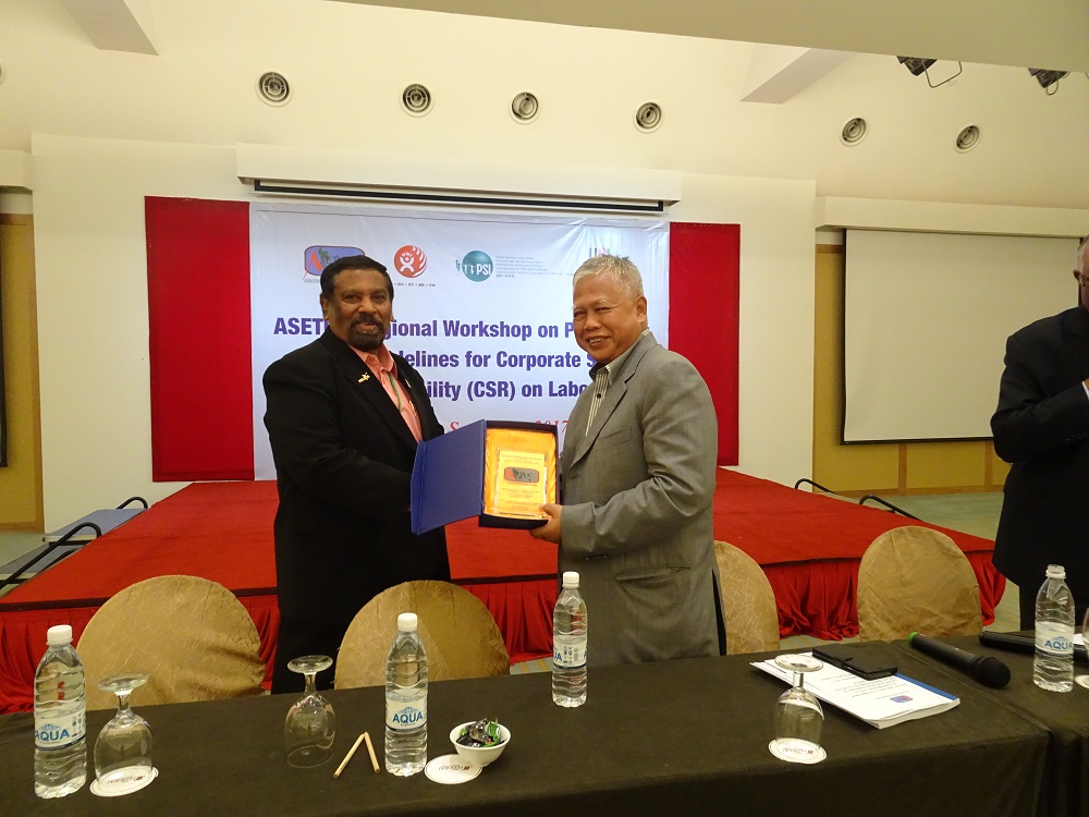 UNI MALAYSIA LABOUR CENTRE: ASETUC Regional Workshop on Promoting ASEAN ... UNI MALAYSIA LABOUR CENTRE: ASETUC Regional Workshop on Promoting ASEAN ...