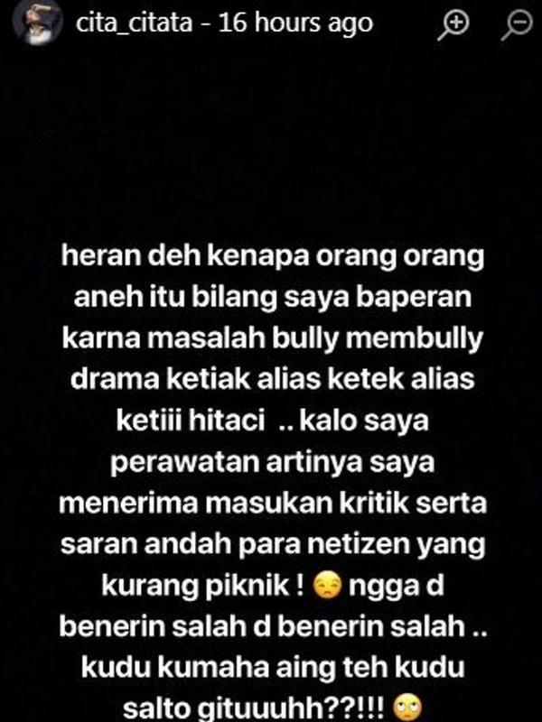 Sudah Perawatan Ketiak, Cita Citata Tetap Jadi Bahan Cemoohan? - Jendral Bokep