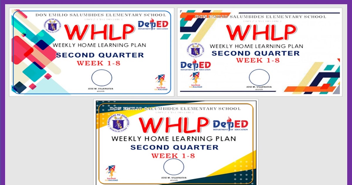 Cover Page WHLP 2nd Quarter editable word docs - The Teacher's Craft