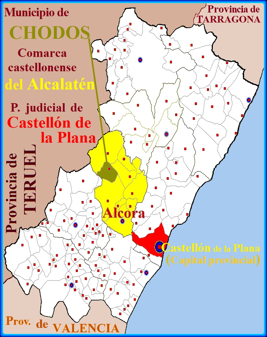 Pueblos de CASTELLÓN y vecinos: Chodos