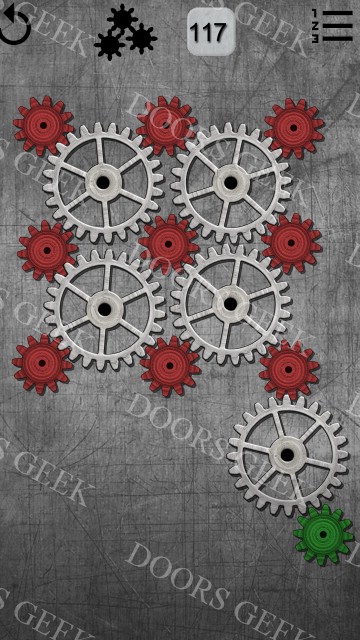 Gears Logic Puzzles Level 117 Solution ~ Doors Geek