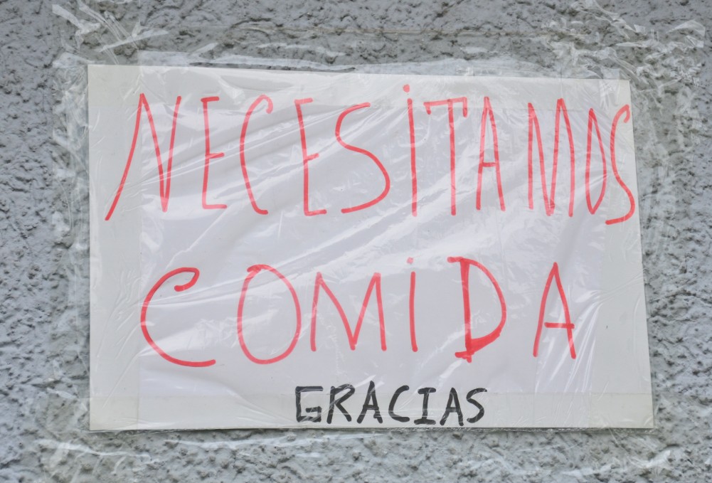 ¡Con letrero piden ayuda! - Q'hubo Pereira - Noticias de Pereira
