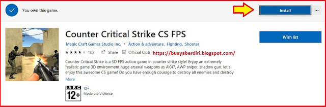 Cara Install Counter Strike CSGO di PC dan Laptop Windows