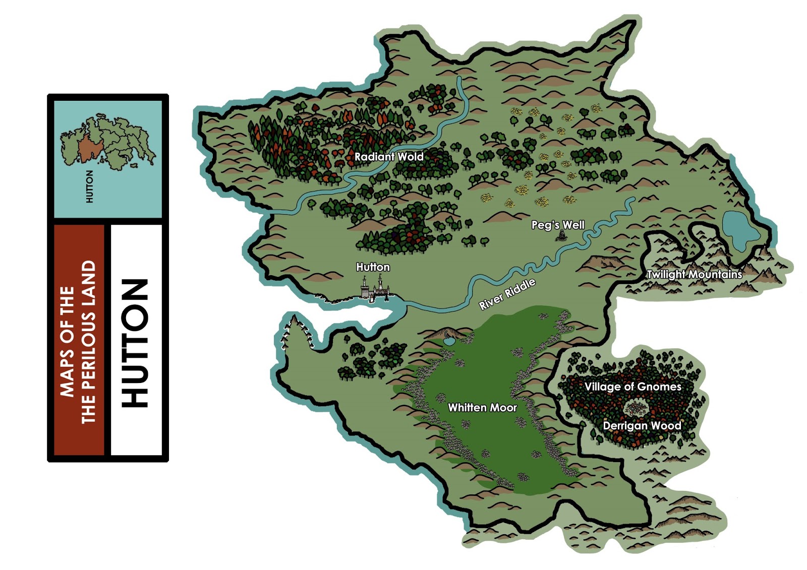 Trollish Delver: Maps of the Perilous Land