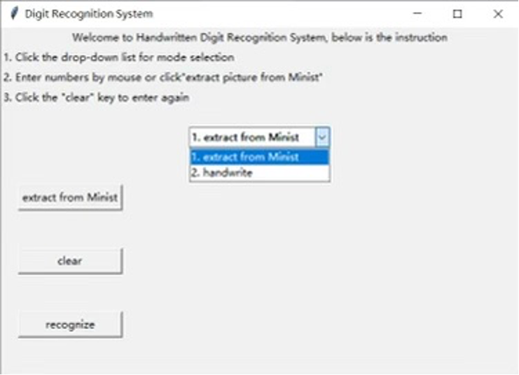 Handwritten Digit Recognition System