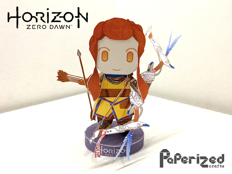 Horizon Zero Dawn: Aloy Papercraft | Paperized Crafts
