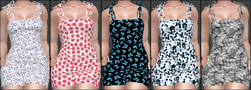 Annett's Sims 4 Welt: NitroPanic Dresses Recolors