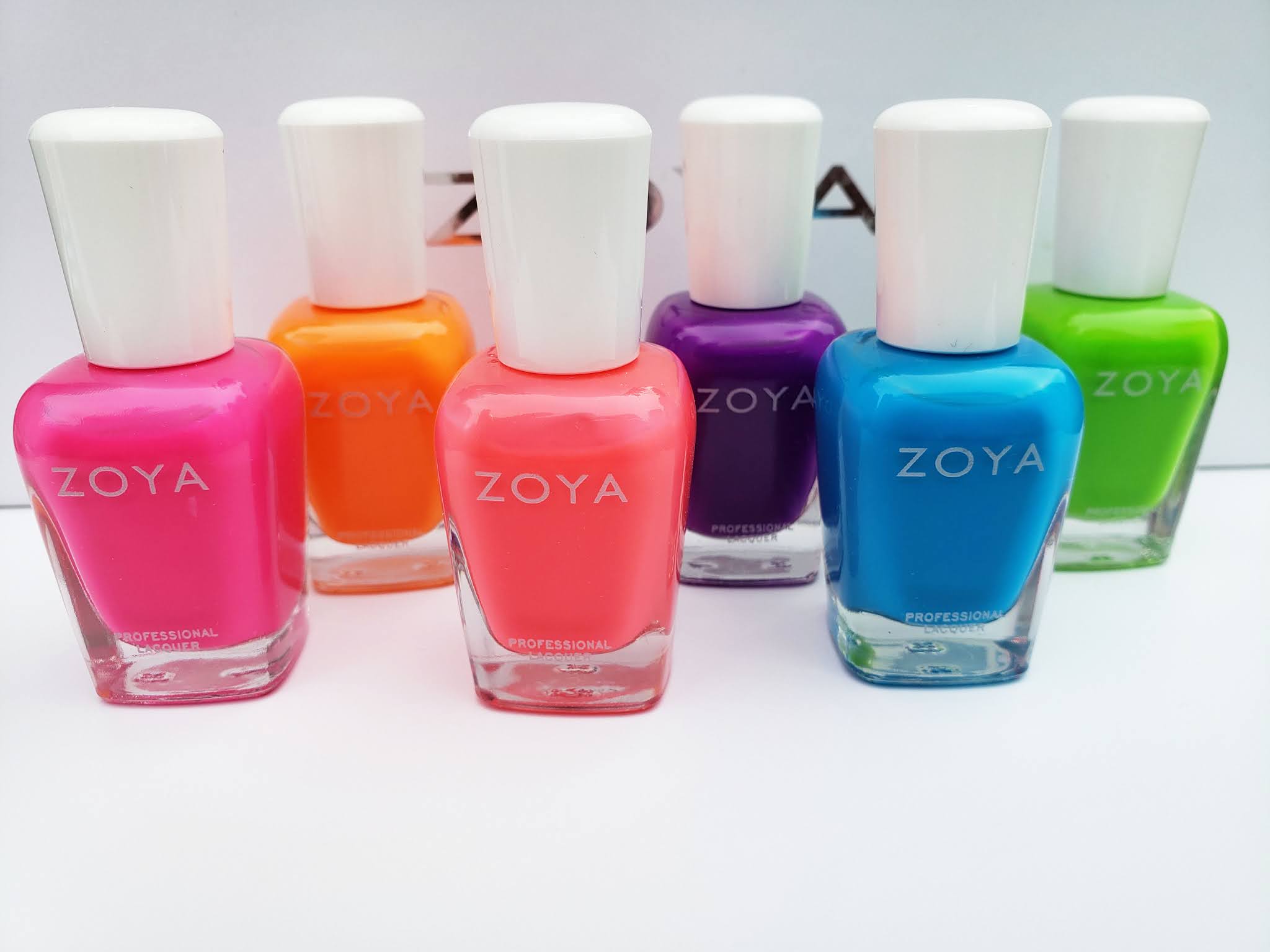 Zoya Easy Neon 2021 Summer Nail Polish Colors
