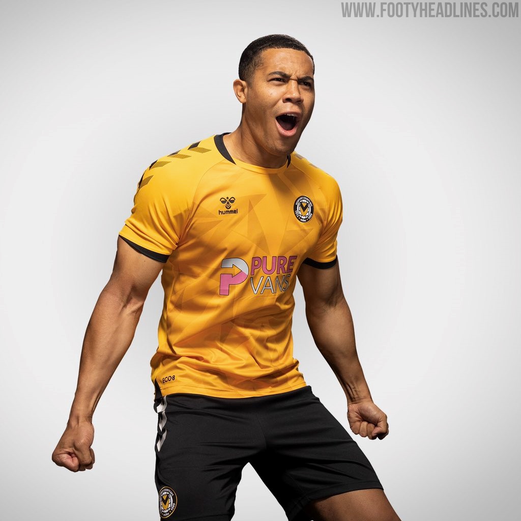 Newport County 21-22 Home Kit Released - Footy Headlines