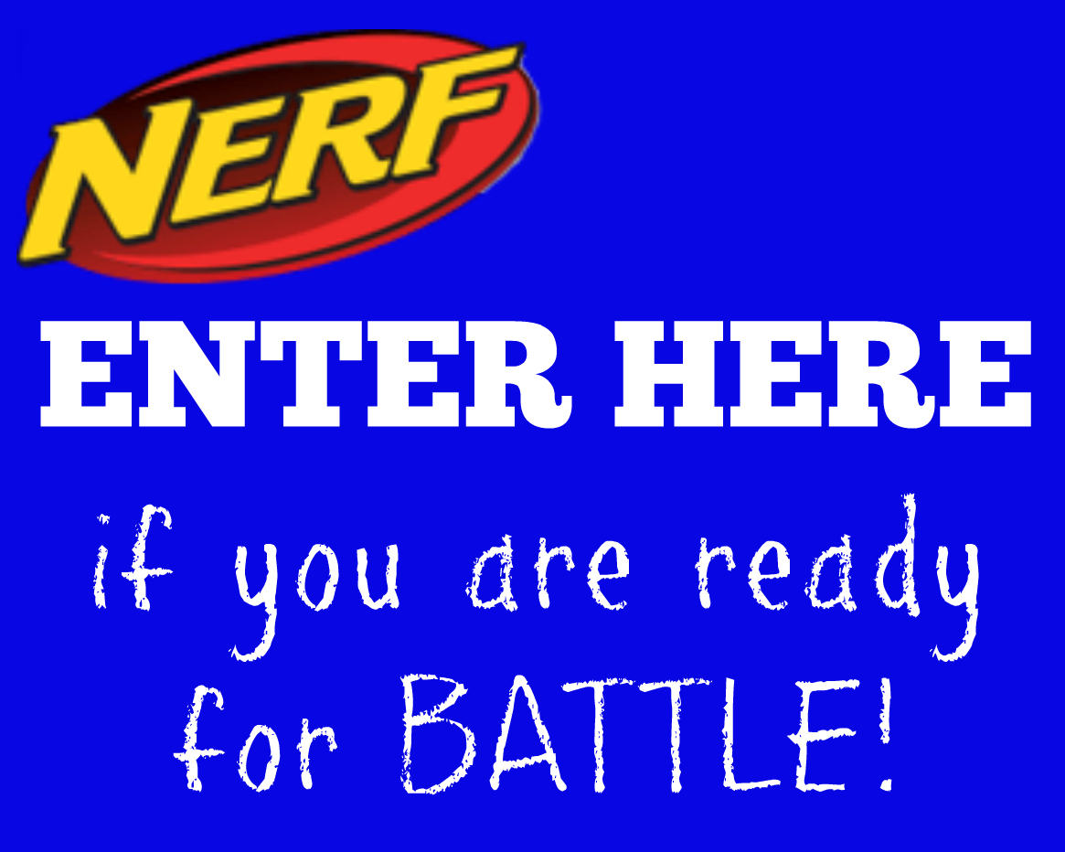 East Coast Mommy: NERF Party Signs