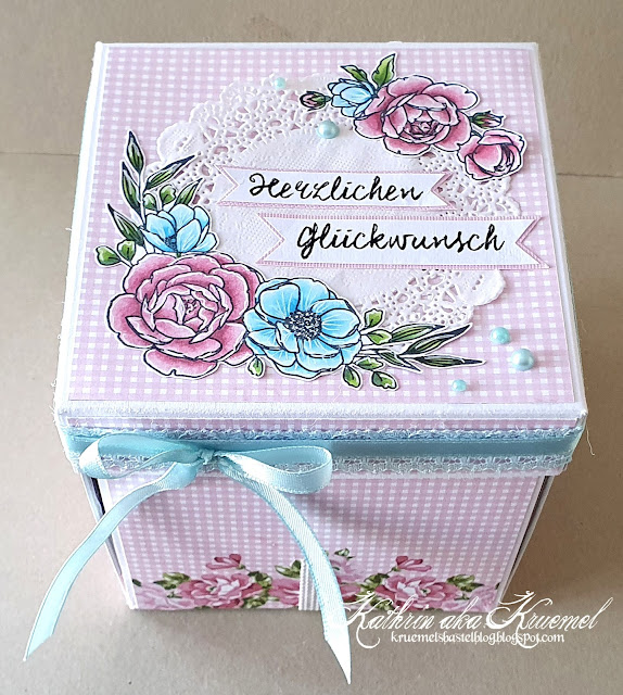 Stempeleinmaleins: Springende Explosionsbox