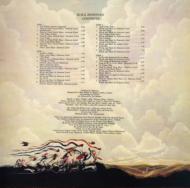 ENTRE MUSICA: DONOVAN - HMS Donovan (double LP) (1971)