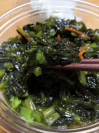 Nozawana pickles with Wasabi