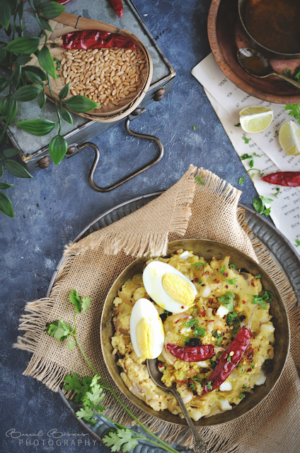 Dim Aloo Bhorta | Boiled Egg & Potato Mash - Curries & Stories