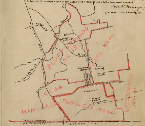 Mixerr Reviews: History of Bluff Springs School in Austin, Texas ...