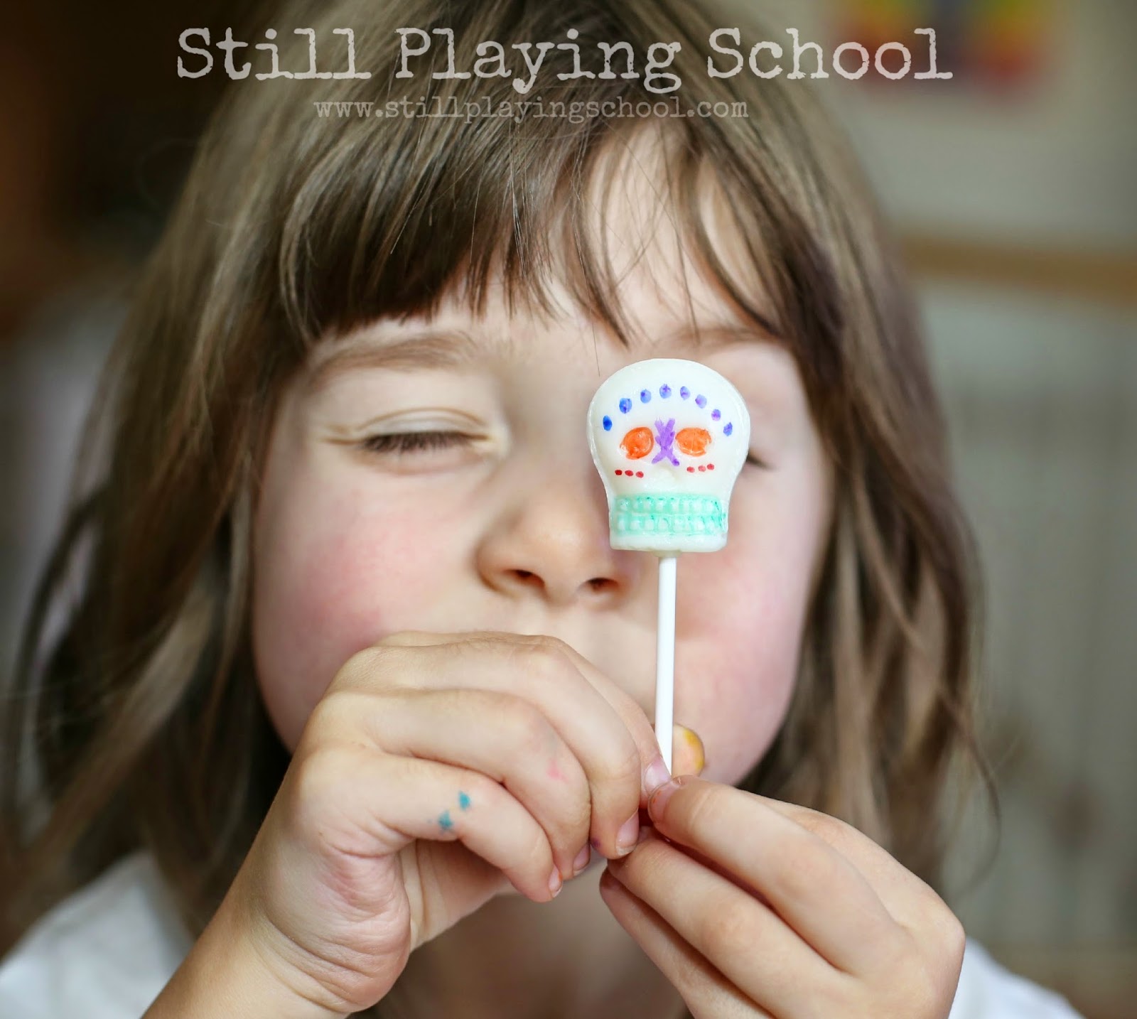 Day of the Dead Sugar Skull Craft for Kids | Still Playing School