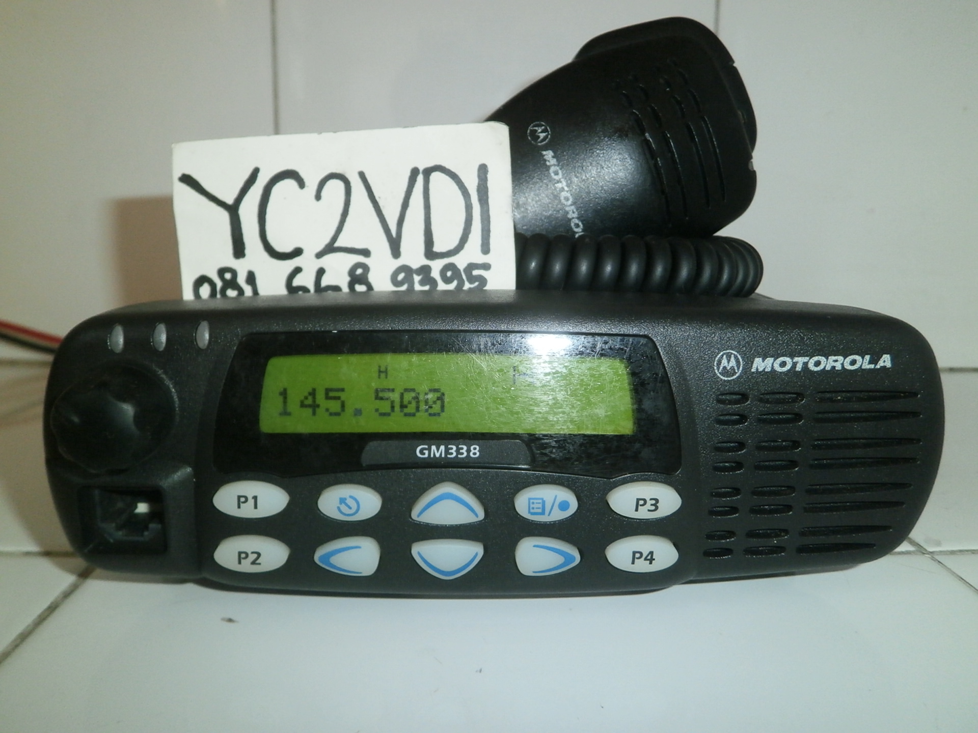 Sinar Agung ( Y C 2 V D I ): RIG MOTOROLA GM 338 VHF - ISTIMEWA ...