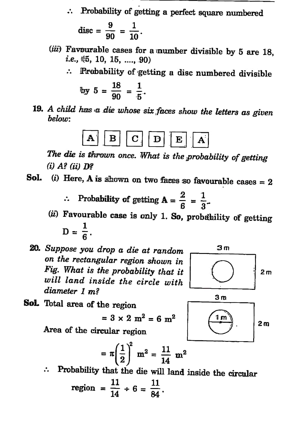 Probability class 10 math - Studypur