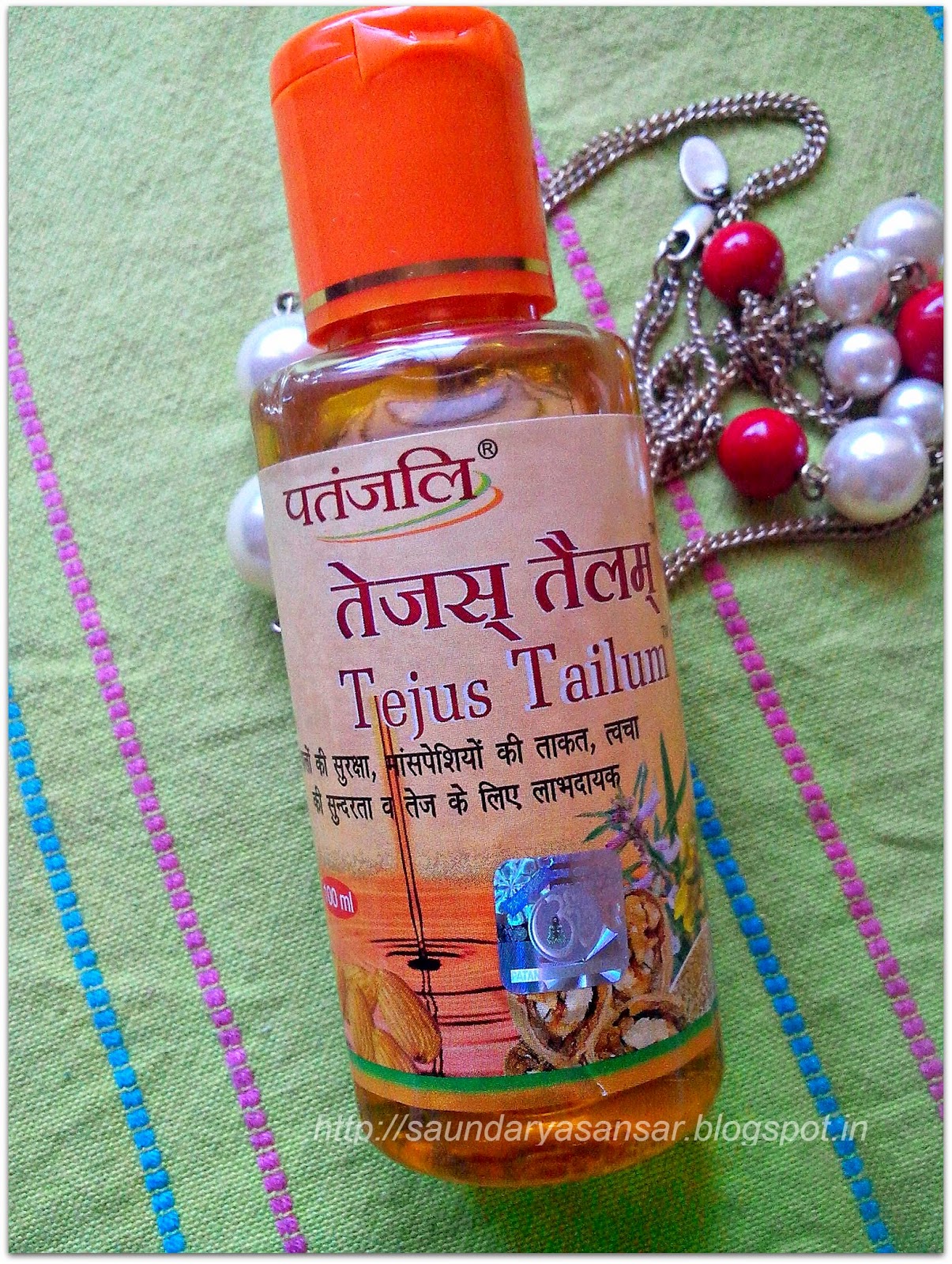 Beauty and Fashion obsessions: At Home Spa with Patanjali Tejus Tailum