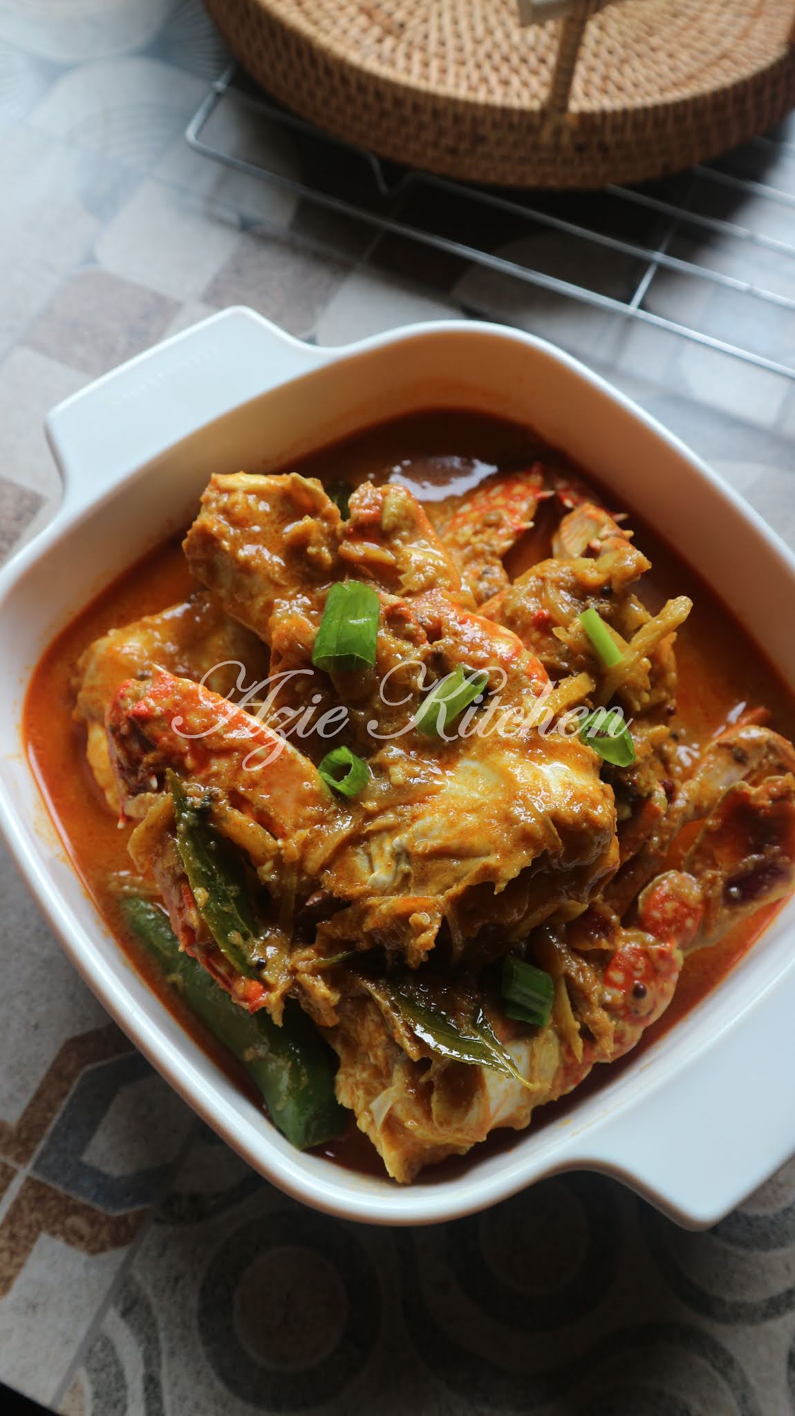 Kari Ketam Sedap - Azie Kitchen