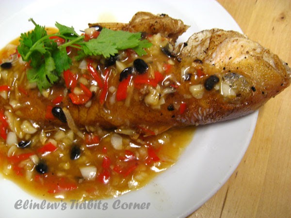 Elinluv's Tidbits Corner: Fried Fish With Savoury Plum Sauce