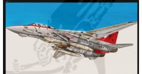 Amantes da Aviação: F-14A Tomcat US Navy (Model Kartonowy Halinski ...