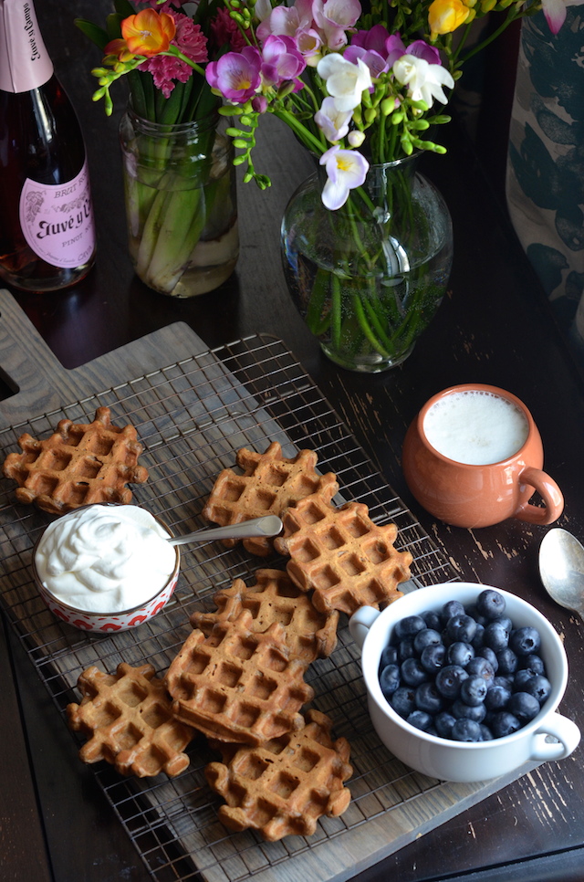 Café con Leche Waffles - Always Order Dessert