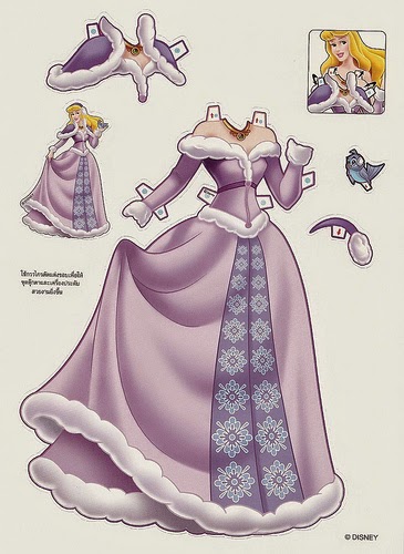 Disney Movie Princesses: Princess Paper Dolls!