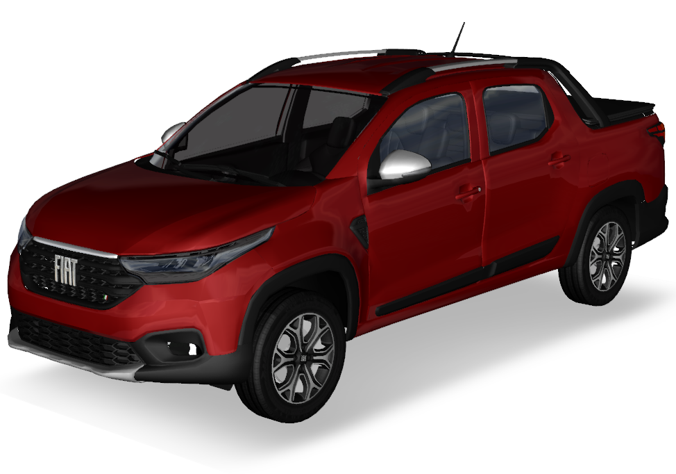 Fiat Strada Volcano 2020 (3DMODEL)