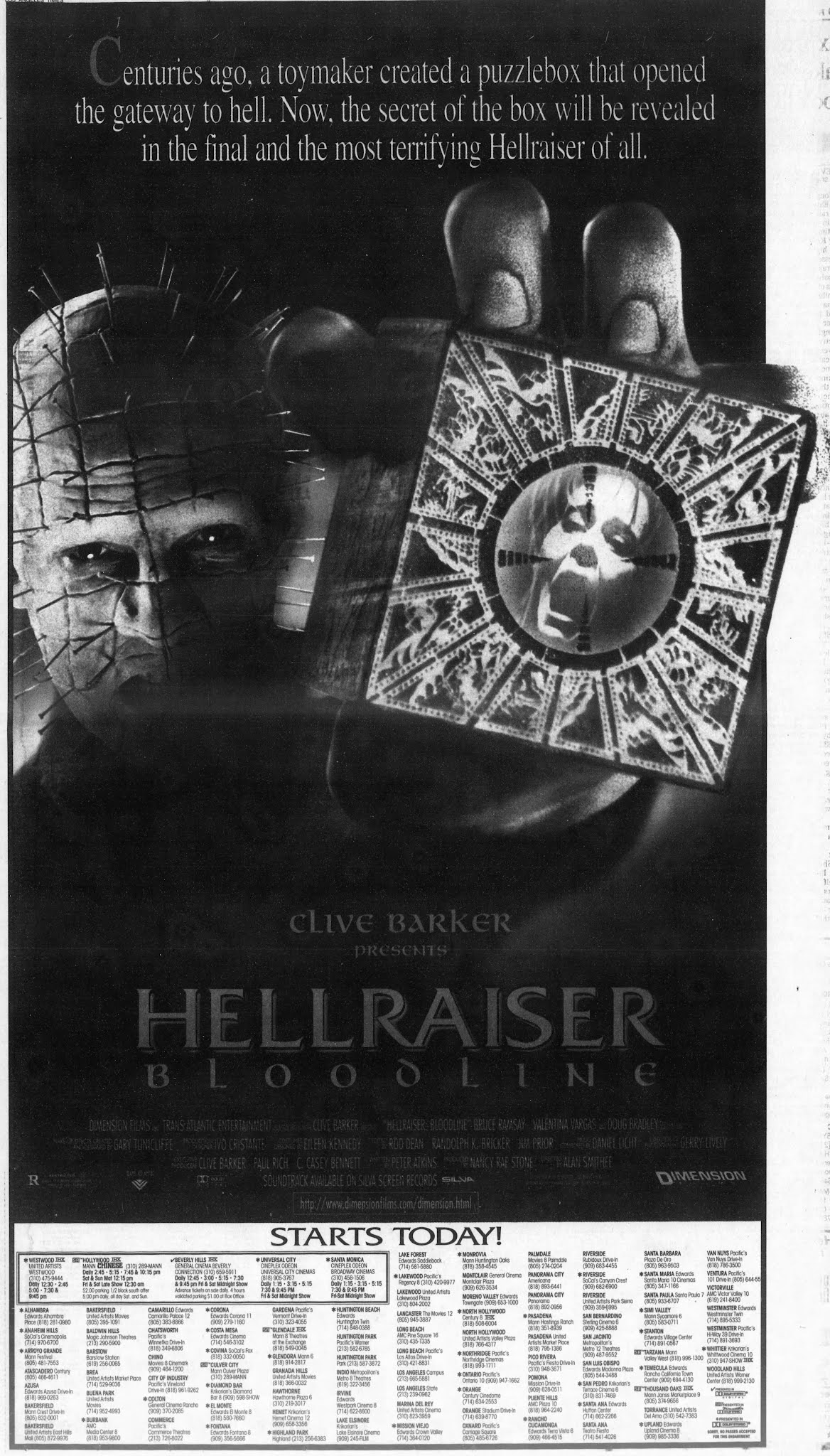 Hellraiser Bloodline Poster