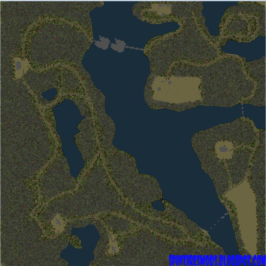 Spin Tires Mods: Peaks maps