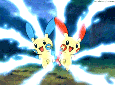 Poké-Arquivo: 311 - Plusle & 312 - Minun ~ PMD || Acervo de Imagens de Digimon e Pokémon ...